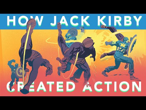 HOW JACK KIRBY CREATED COMICS ACTION (full)