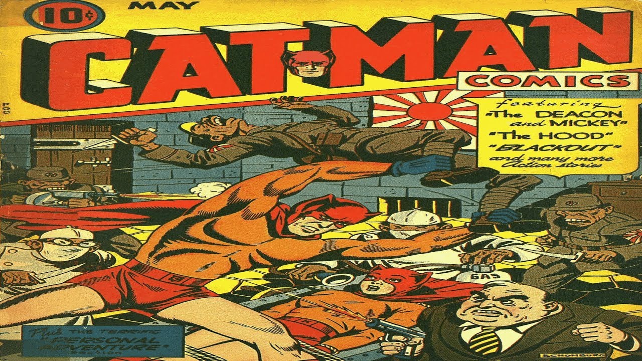 Cat Man Comics No 24r Comix Book Movie