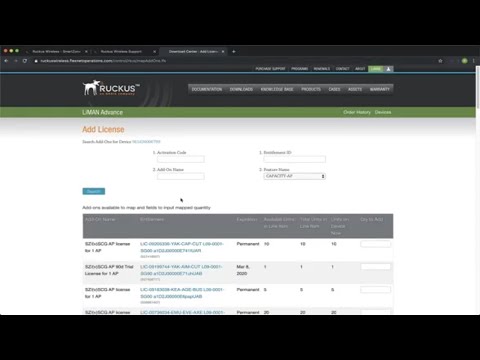 Install and Manage Licensing on SmartZone Appliances