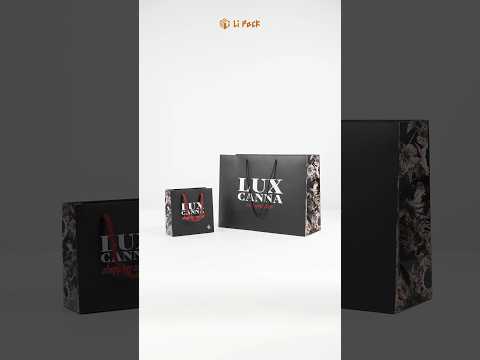 Premium Cannabis Packaging: Custom Paper Bags with Guaranteed Satisfaction #cannabispackaging