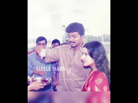 Thalapathy Vijay with his wife Sangeeta Unseen rare marriage photos... #vijay #tv #thalapathy
