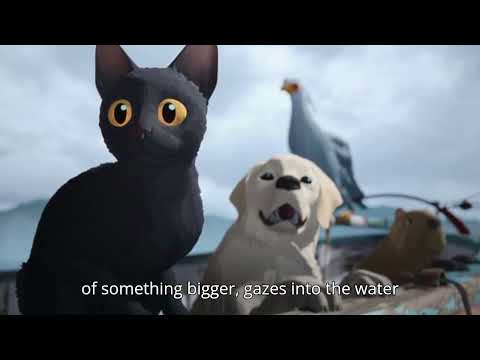 Flow movie ending explained What happens to the cat and the whale