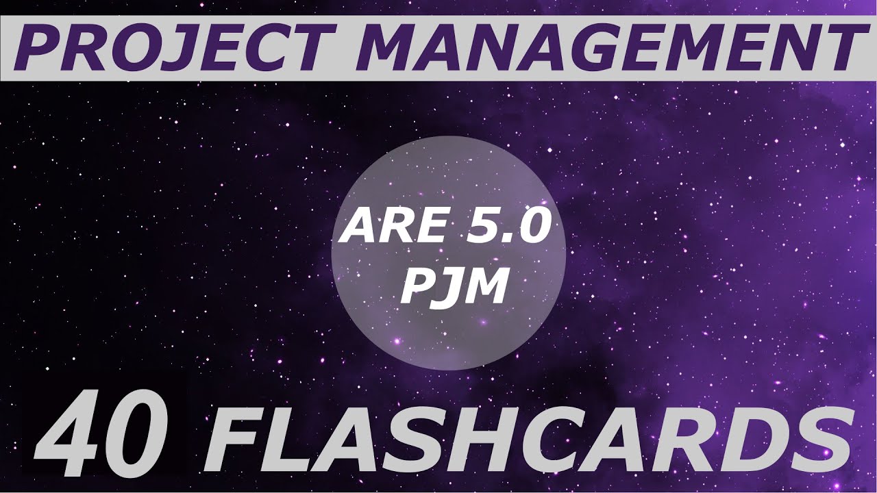 Project Management Part 1- ARE 5.0 PjM