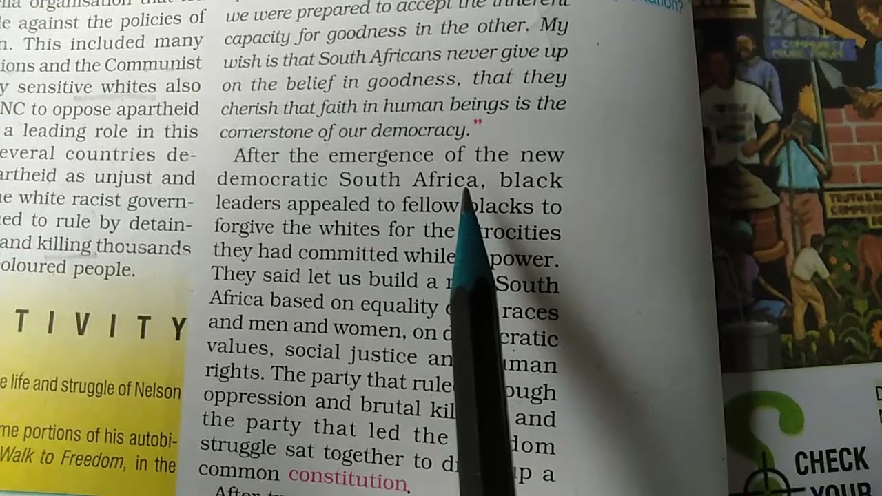 TOWARDS A NEW CONSTITUTION.