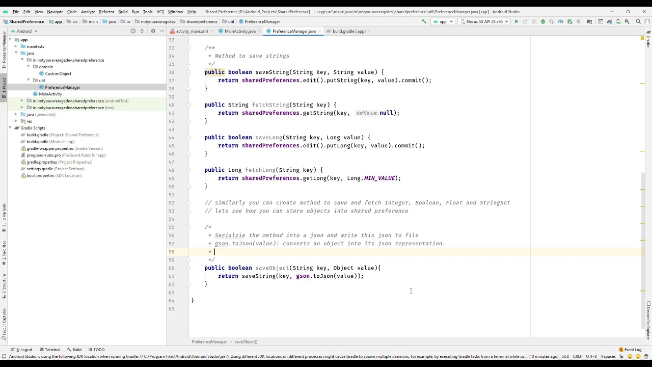 How to access and modify Objects from Shared Preferences - Android Studio Tutorial