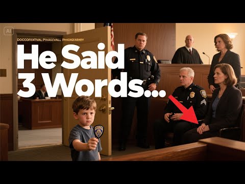 4-Year-Old Points at Cop in Court—Says 3 Words That Leave Everyone in Tears