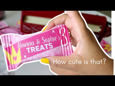 Packaging Princess Custom Treats | Custom Chip Bag, Custom Rice Crispy, Custom Capri Sun Tutorial