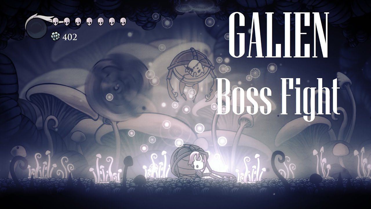 Hollow Knight [Galien- The Warrior Dream Boss Fight] - Gameplay PC