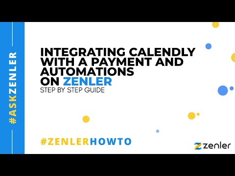 #askzenler - Taking Payments through Calendly on your Zenler site