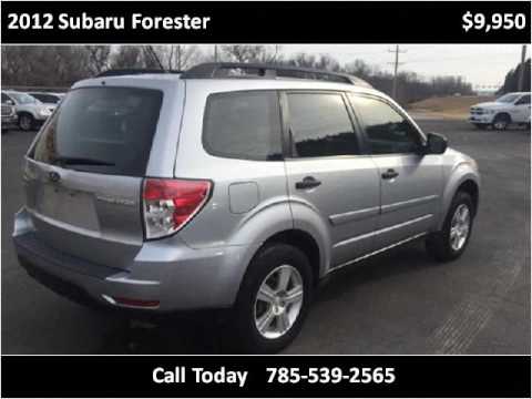 2012 Subaru Forester Used Cars Manhattan KS
