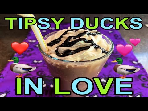 Disney’s Tipsy Ducks In Love | Famous Cocktail from the Joy of Tea | Epcot | China Pavilion 🦆❤️