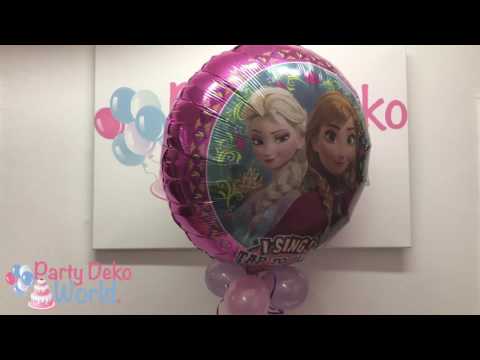 Singender Frozen Ballon By Party Deko World