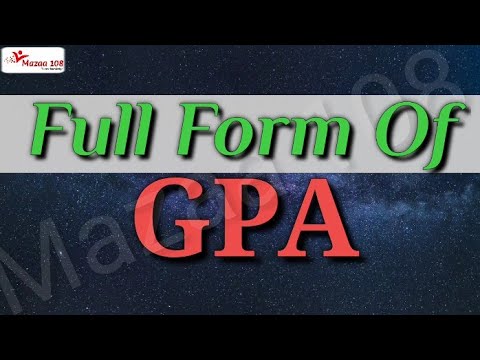 full form of GPA | GPA full form | full form GPA | GPA Means | GPA Stands for | Meaning of GPA