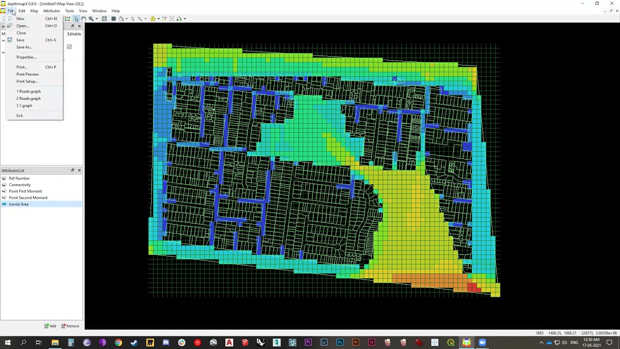03 | DepthmapX: Building Data for Visibility Analysis