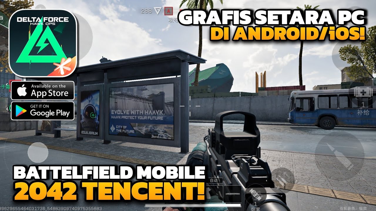 DELTA FORCE MOBILE UPDATE MAP BARU DI BATTLEFIELD MODE! CRITICAL POINT! DF HAWK OPS TENCENT INDO!