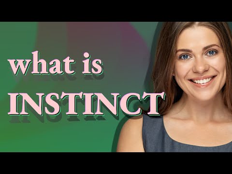 Instinct | meaning of Instinct