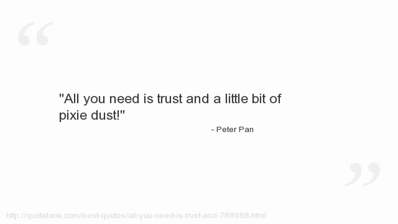 Peter Pan Quotes