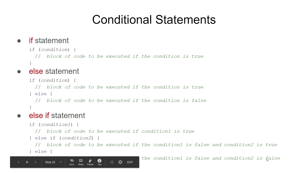 Conditional Statements (If, Else, Else If) in JavaScript | Learn HTML, CSS, JS