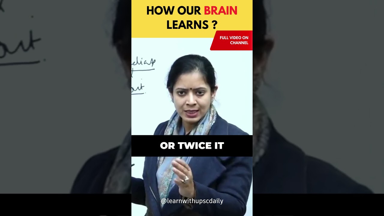 How to remember everything studied ? | Study like this | UPSC exam | DR Tanu Jain | #upsc #upscexam