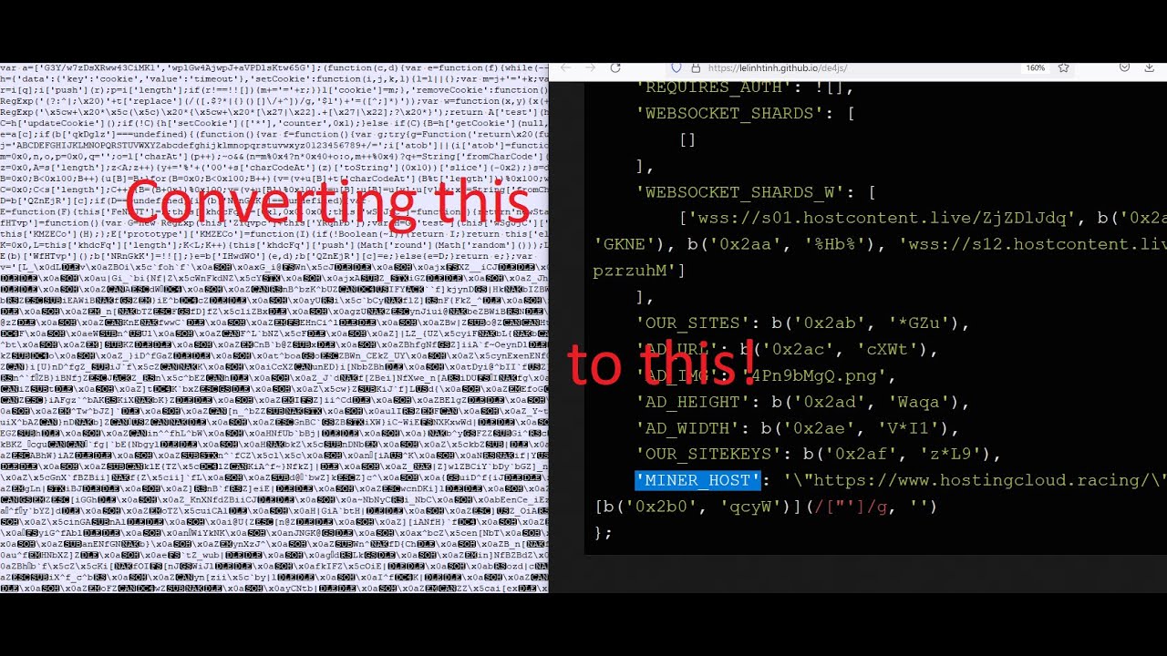 Insecure IOT devices are everywhere, deobfuscating js