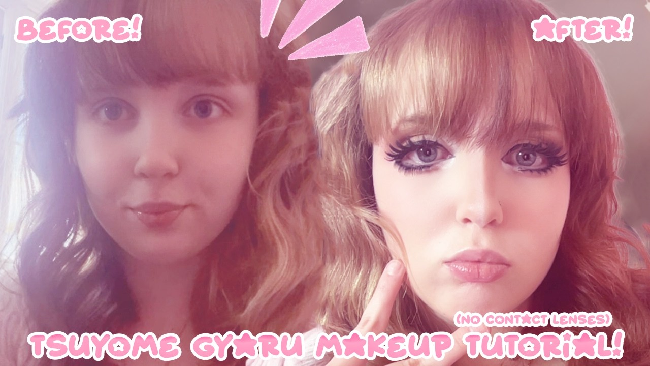 GYARU MAKEUP TUTORIAL!!! (FROM AN ACTUAL GYARU!)