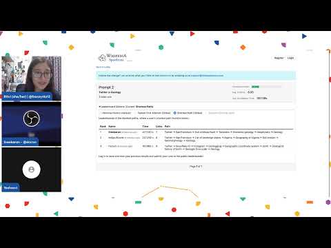 Wikipedia Races - Global Hack Week January