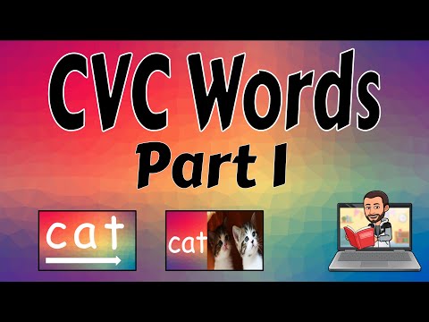 Blending CVC Words for Kindergarten