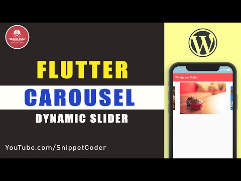 Learn Flutter Carousel with WordPress Custom API - Mind Luster