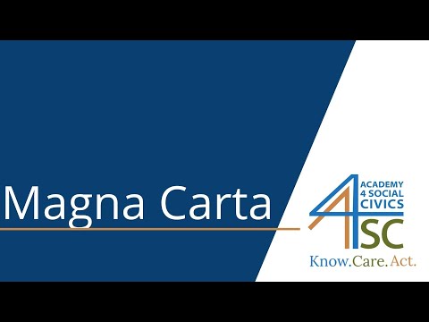 Magna Carta: A Major First Step - History of Global Democracies | Academy 4 Social Change