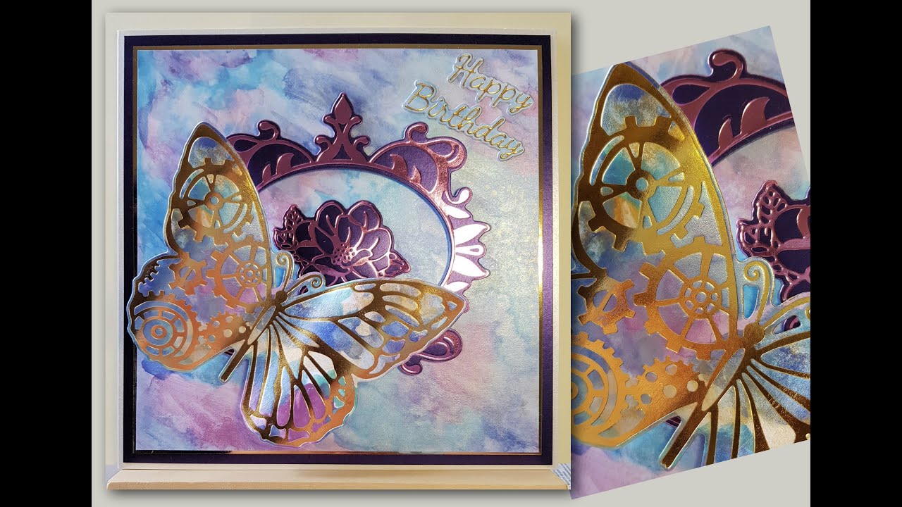 Shimmering Steampunk Butterfly