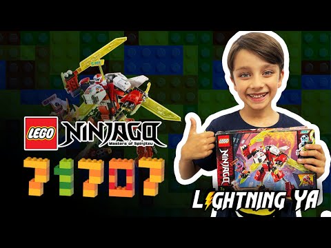 Lego NINJAGO Kais Mech Jet 71707 Speed Build Review