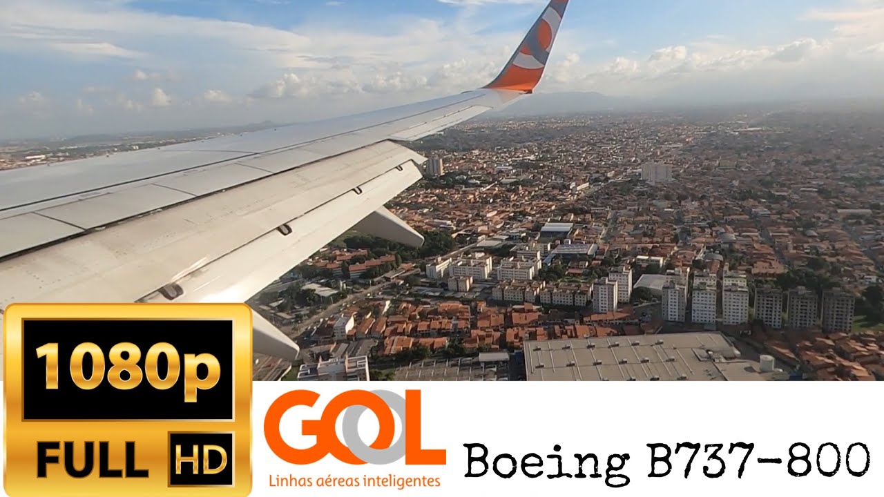 GOL | Boeing B737 - 800 landing Fortaleza RWY 13