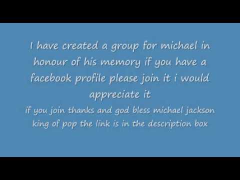 Michael jackson tribute page on facebook