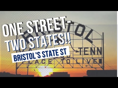 Bristol TN and VA 4K Ride Along - State St