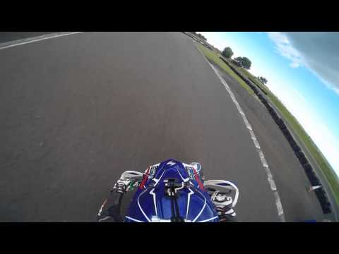 TM supermoto onboard laps at Crail