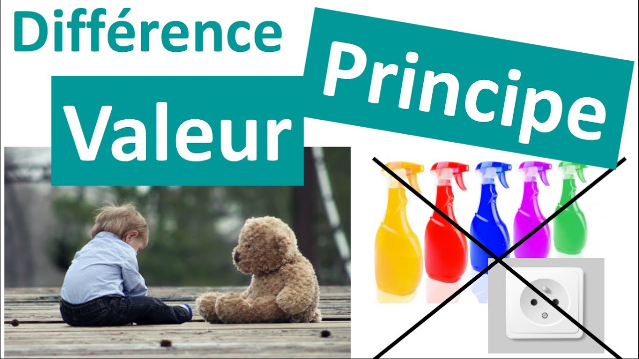 Différence entre Valeur et Principe