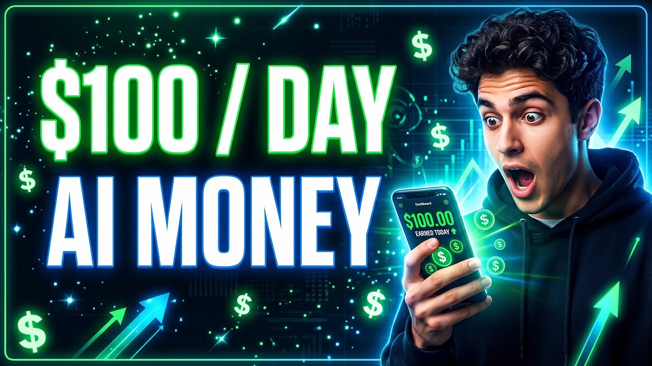 How to Make $100/Day Using Free AI Tools (No Skills Needed) 🔥