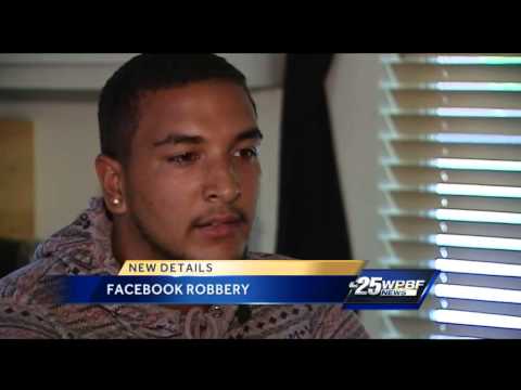Police warn teens of Facebook robber