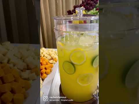 Easy Simple Wedding Cocktail Hour