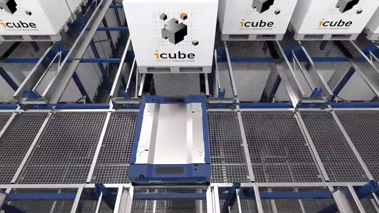 iCube - Automatic pallet storage system
