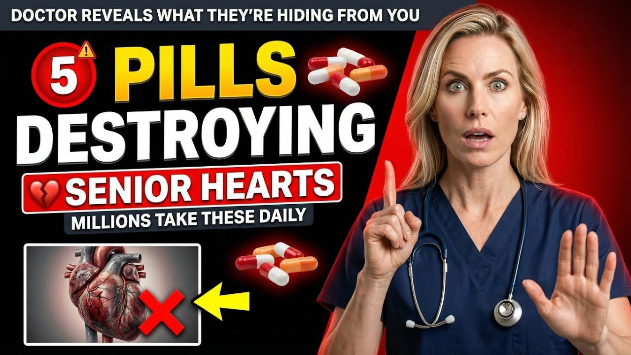 Stop Taking These 5 Pills If You're Over 60 — They're Damaging Your Heart Right Now | Dr. Sarah