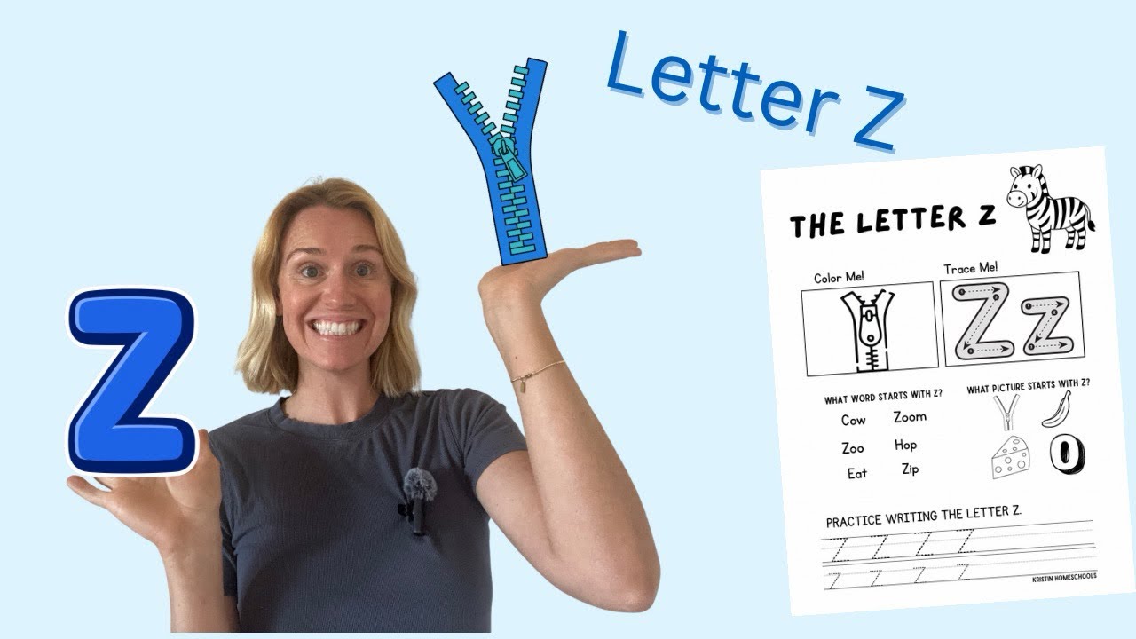 Letter Z- FREE WORKSHEET
