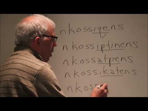 Passamaquoddy Language Understanding Word Structure
