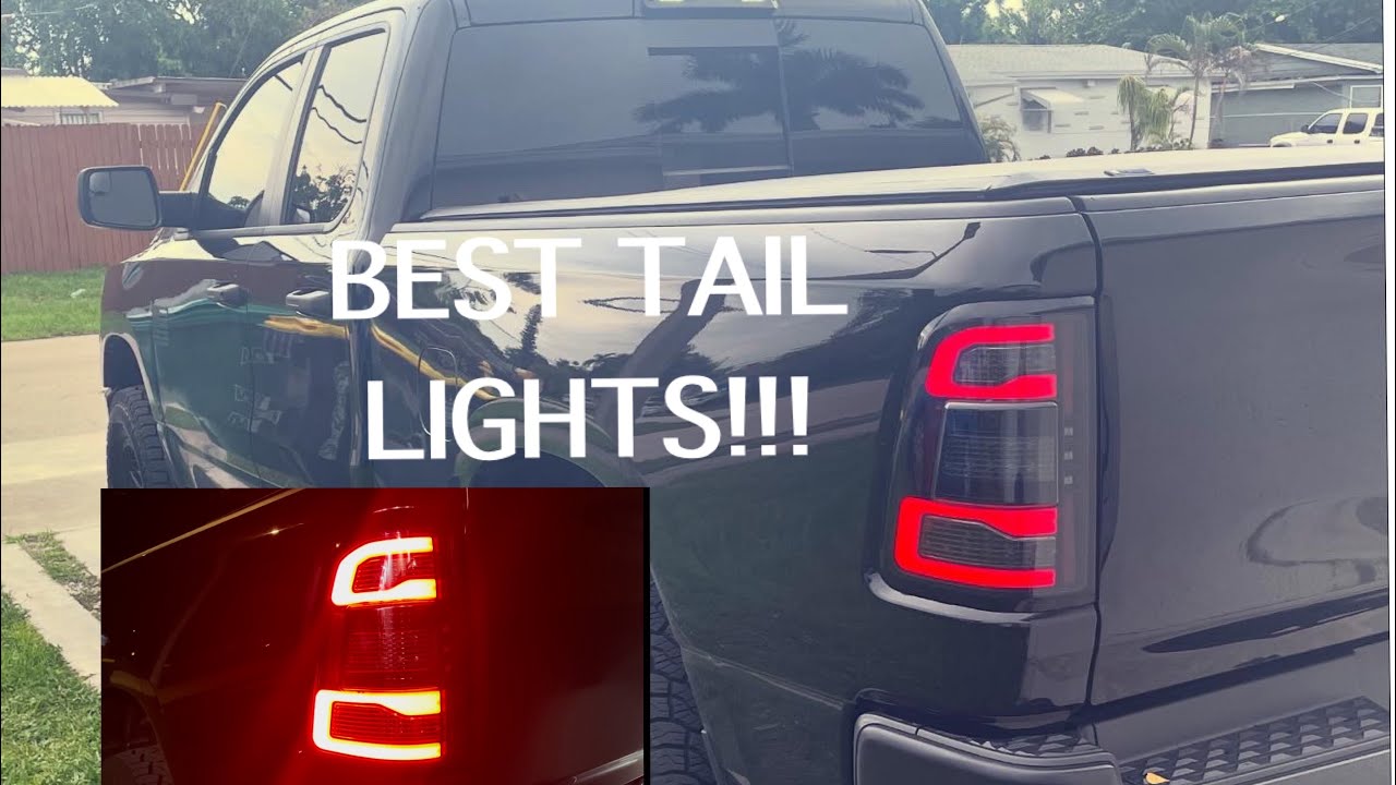 RAM 1500 RECON OLED TAIL LIGHTS!