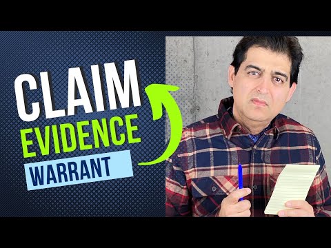 Defend Arguments with Claim Evidence Warrant. Debate, Win Arguments & Communicate Convincingly