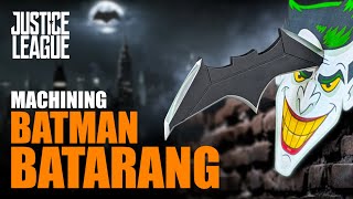 Crafting a Metal Batman Batarang from JUSTICE LEAGUE