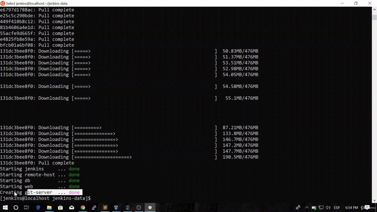 2  Create a Git Server using Docker