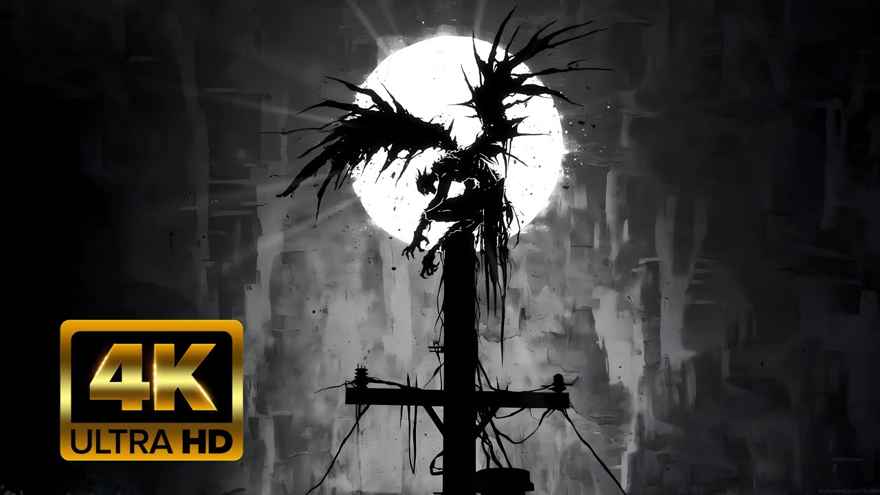Ryuk 4K Wallpaper | Death Note Shinigami☠️ For PC #deathnote #shinigami #dark