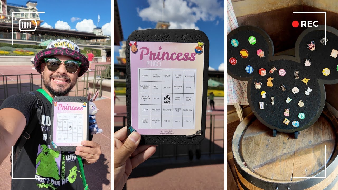 Pin Bingo At The Magic Kingdom - September 2025