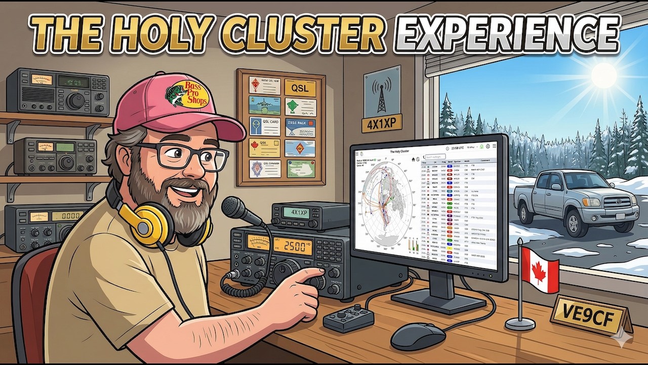 Is This The Ultimate DX Cluster? | Inside Holy Cluster with 4X1XP